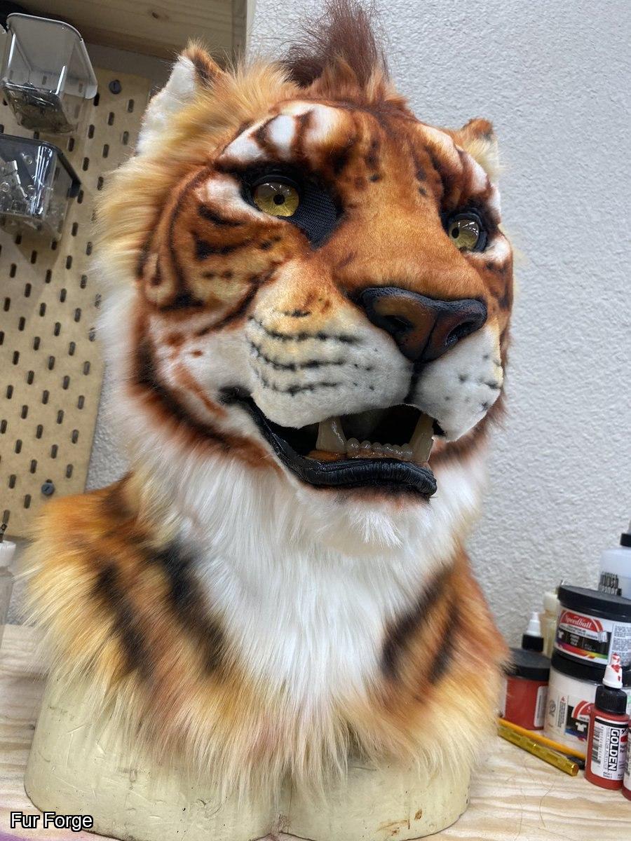 Realistic Tiger Mask